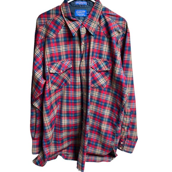 Pendleton | Shirts | Vintage Pendleton Sir Pendleton Snap Up Shirt | Poshmark
